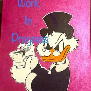 Art | Uncle Scrooge Mcduck Hand Painted One Of A Kind Original Titled ...